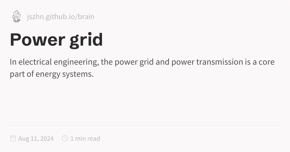 Power grid
